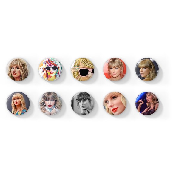 Accessories | Taylor Swift Buttons 1 Inch 1 Button Set | Poshmark